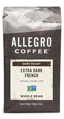 Allegro Coffee Extra Dark French Whole Bean Coffee, 12 oz