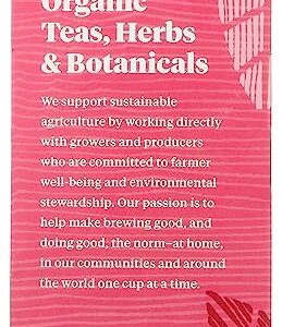 Allegro Tea, Organic Rose Tulsi Tea Bags, 20 ct