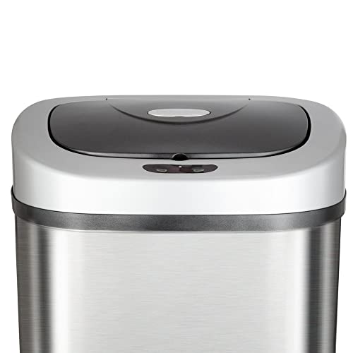 Ninestars 21.1 Gallon Stainless Steel Motion Sensor Trash Can