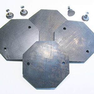 Auto Lift Parts - Ultra Heavy Duty Replacement Pads for TP9KF, TP9KAF, TP9KAC, TP11KAC, TP15 - Set of 4