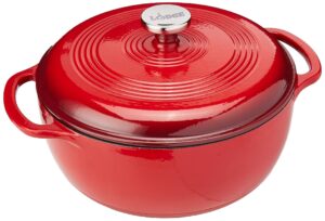 lodge enamel dutch oven 6qt, 1 ea