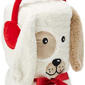 Department 56 Snowpinions Dog SnowThrow Blanket, 60 Inch, Multicolor