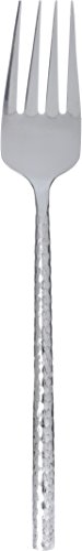 Carlisle FoodService Products 60202 Hammered Stainless Steel Cold Meat Fork, 12