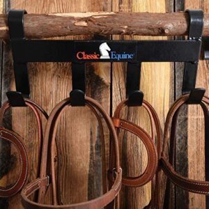 Classic Rope Company Four Hook Bridle Hanger Black