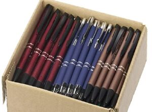 5lb box of assorted misprint ink pens bulk ballpoint pens retractable metal lot wholesale