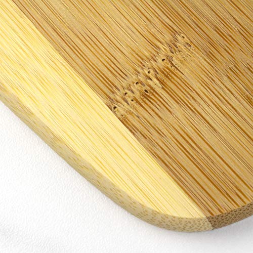 Totally Bamboo 3-Piece Two-Tone Bamboo Serving and Cutting Board Set