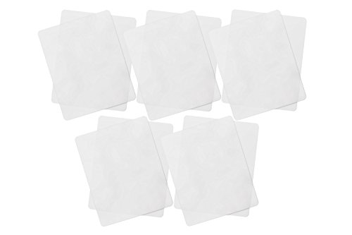 Arrow Plastic Flexible Cutting Mats - White Cutting Board, 10 Pack - Made in the USA, BPA Free - Ideal for Cutting and Chopping - Measures 15 x 12 Inches