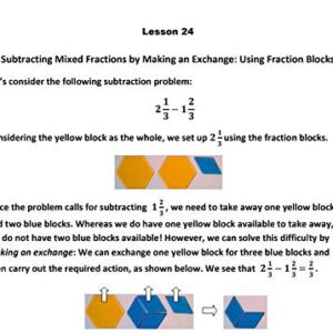 Developing Fractions Sense® B Class Set of 10 - Grade 4. A Concrete and Visual Approach to Fractions. Includes 10 Student workbooks, 10 Sets of Fraction manipulatives, Teacher Set and Answer Key.