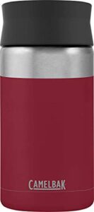 hot cap vacuum stainless 12oz, cardinal