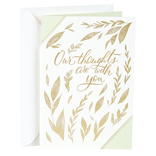 Hallmark Sympathy Greeting Card (Our Hearts are with You)