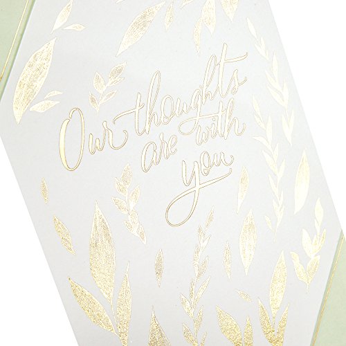 Hallmark Sympathy Greeting Card (Our Hearts are with You)