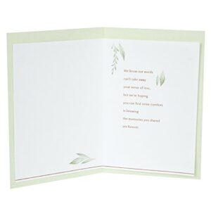 Hallmark Sympathy Greeting Card (Our Hearts are with You)