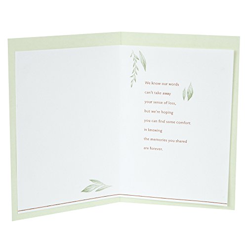 Hallmark Sympathy Greeting Card (Our Hearts are with You)