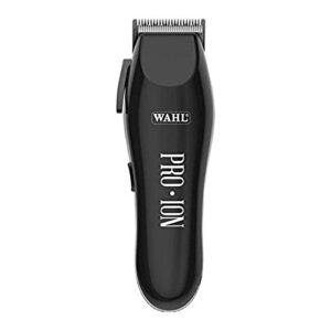 wahl pro ion cord/cordless horse trimmer, rechargeable equine trimmers, maintaining horse’s face, ears, bridlepath and legs, low noise cordless pet clippers, ergonomic and light, grooming kit