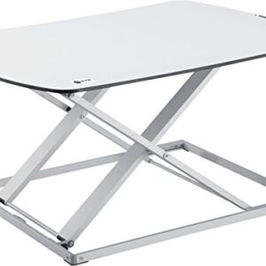 Star Ergonomics Ultra Slim Compact Standing Desk, White (SE03M1WW)