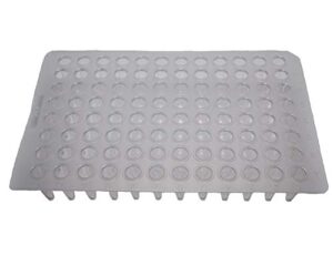 advangene pcr 96 well non-skirt plate, 0.2ml, rnase & dnase free (20 packs of 5 plates)