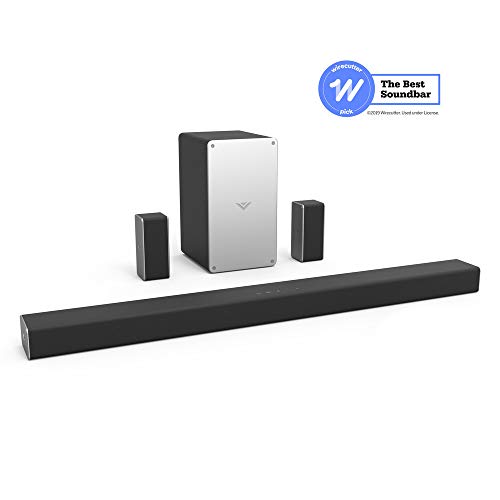 VIZIO SB3651-E6B 5.1 Soundbar Home Speaker, Black (Renewed)