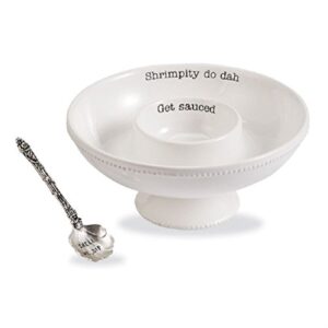 mud pie shrimp cocktail serving set