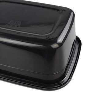 Saedy Black Dish Pan for Washing Dishes,16 Quart, 3 Packs