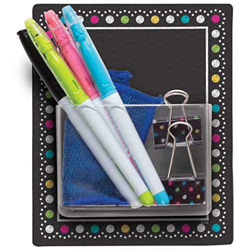 Teacher Created Resources 77377 Clingy Thingies Storage Pocket Chalkboard Brights