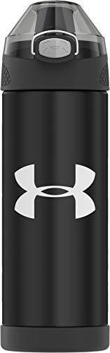 Under Armour, 16 oz, Black Protege 16 Ounce Stainless Steel Water Bottle