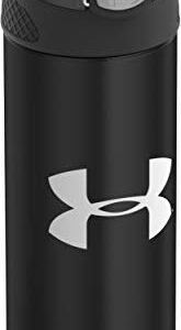 Under Armour, 16 oz, Black Protege 16 Ounce Stainless Steel Water Bottle