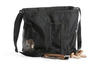 sagaform mushroom foraging set, 13.75", black