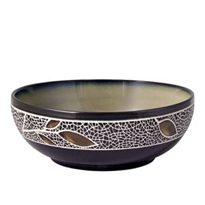 gourmet basics alexandria serving bowl