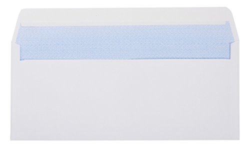 Office Deed 500 #9 Double Window SELF SEAL Security Envelopes-Designed for Quickbooks Invoices and Business Statements with peel and seal flap -3 7/8'' X 8 7/8''