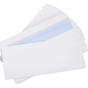 Office Deed 500 #9 Double Window SELF SEAL Security Envelopes-Designed for Quickbooks Invoices and Business Statements with peel and seal flap -3 7/8'' X 8 7/8''