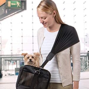 Sherpa Travel Pet Carrier Accessory, Comfort Strap, Black (56014)