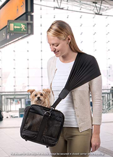 Sherpa Travel Pet Carrier Accessory, Comfort Strap, Black (56014)