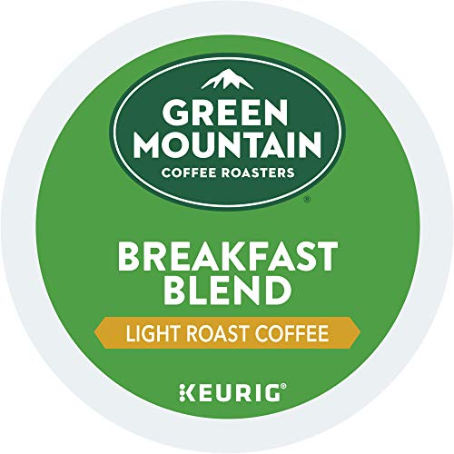 Green Mountain Coffee Roasters Breakfast Blend Keurig Single-Serve K-Cup Pods, Light Roast Coffee, 32 Count