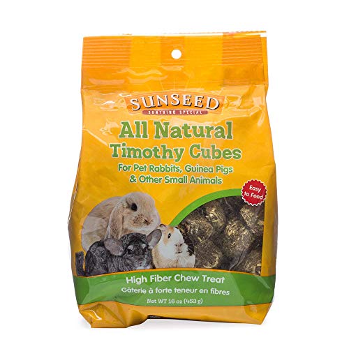 Sunseed All Natural Timothy Cubes 16 oz, Black (36135)