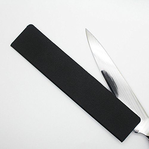 MLGB 3 - Piece Universal Knife Edge Guards Set - 8 Inch 6Inch 5Inches ,Knife Sleeve for Chefs Knife, Cleaver - Plastic & Felt