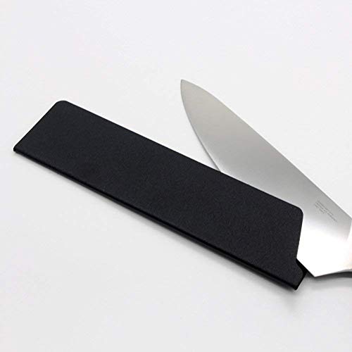 MLGB 3 - Piece Universal Knife Edge Guards Set - 8 Inch 6Inch 5Inches ,Knife Sleeve for Chefs Knife, Cleaver - Plastic & Felt