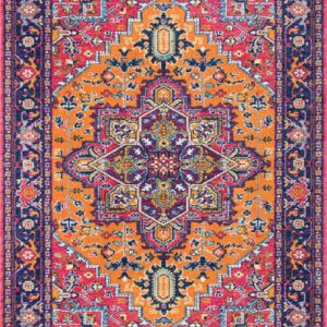 nuLOOM Persian Vonda Accent Rug, 2' x 3', Orange