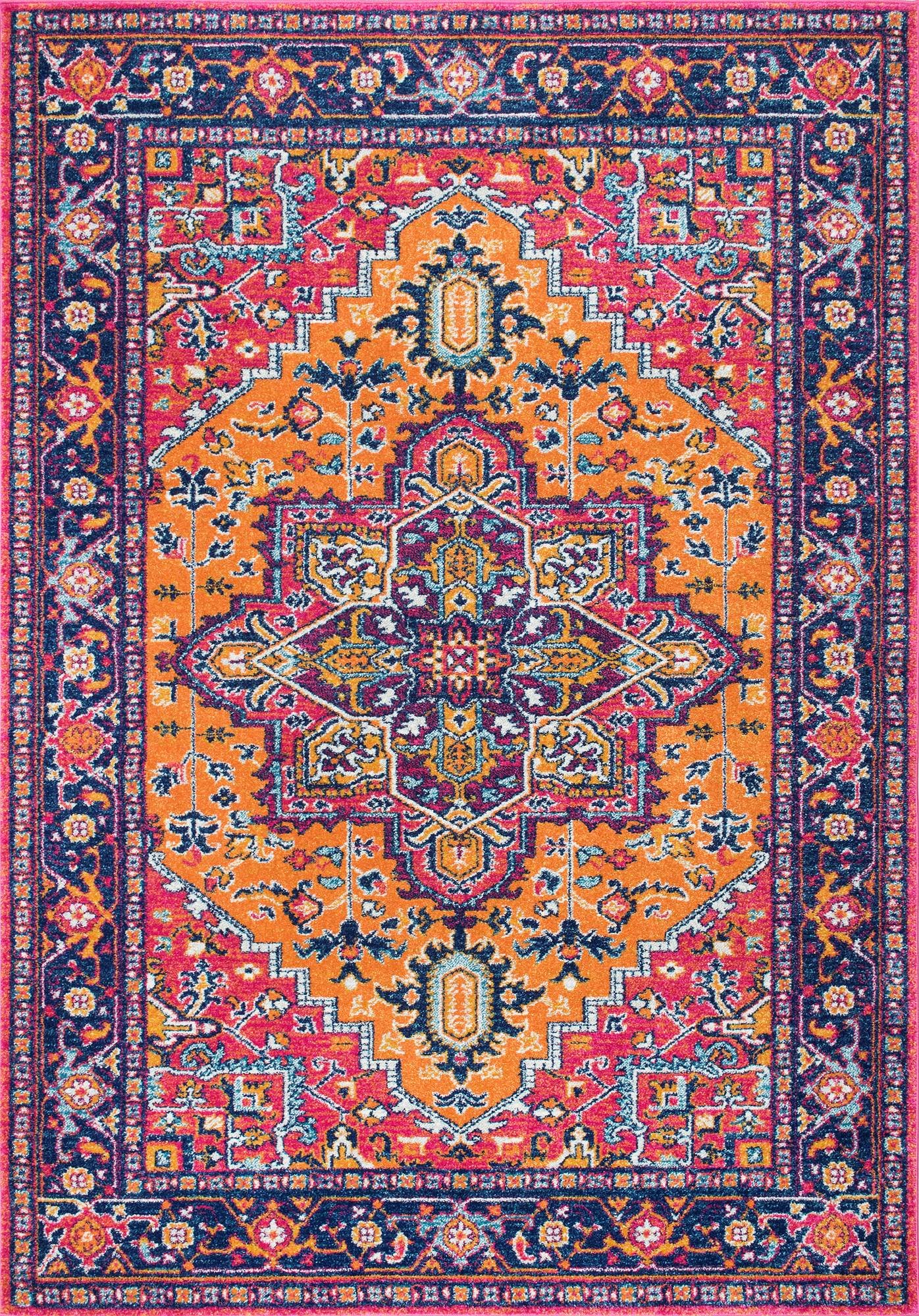 nuLOOM Persian Vonda Accent Rug, 2' x 3', Orange