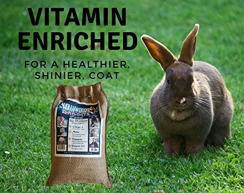 Hollywood Rabbits Feed - 9 Lb. Premium Feed | Hand Crafted High-Fiber | Probiotics for Digestive Health