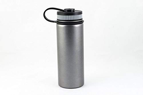 Superman 18oz Insulated Water Bottle, Stainless Steel, Wide Mouth Double Walled Vacuum Insulated Bottle for Hot and Cold Beverages