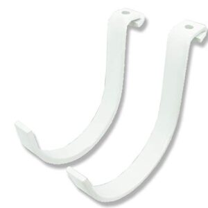 SafeRacks Rail Hooks (2) – White