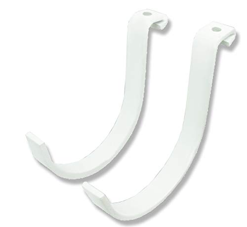 SafeRacks Rail Hooks (2) – White