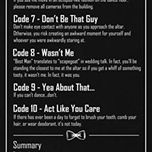 Wannabe Genius Groomsmen Gifts - The Man Card - Groomsmen Proposal or Groomsman Gifts for Wedding Day (6-Pack)