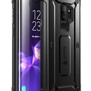 SUPCASE Unicorn Beetle Pro Series Case Designed for Samsung Galaxy S9+ Plus, with Built-In Screen Protector Full-body Rugged Holster Case for Galaxy S9+ Plus (2018 Release) (Black)