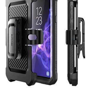 SUPCASE Unicorn Beetle Pro Series Case Designed for Samsung Galaxy S9+ Plus, with Built-In Screen Protector Full-body Rugged Holster Case for Galaxy S9+ Plus (2018 Release) (Black)