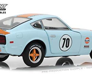 1970 Datsun 240Z - Gulf Oil, Tokyo Torque Series, New Tooling!, Officially Licensed, True-to-Scale Detail and Authentic Decoration, Chrome Accents, Limited Edition (18302)