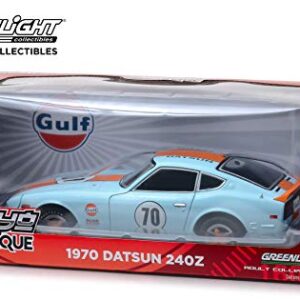 1970 Datsun 240Z - Gulf Oil, Tokyo Torque Series, New Tooling!, Officially Licensed, True-to-Scale Detail and Authentic Decoration, Chrome Accents, Limited Edition (18302)