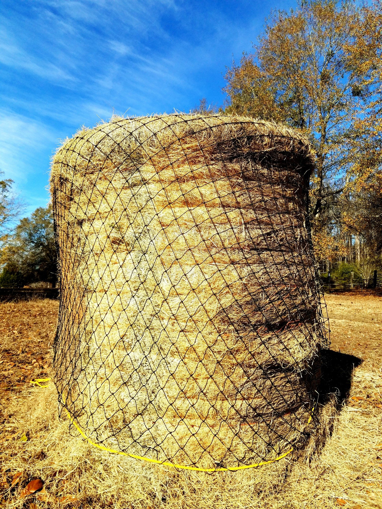 Texas Haynet Livestock Round Bale Hay Net