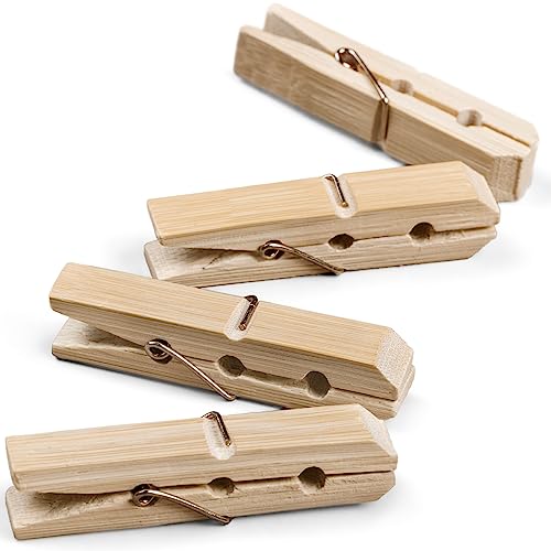 Leisure Arts Natural Clothespins Wood 1.5" Wide 30pc