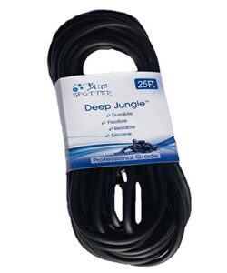 25 feet deep jungle black flexible airline tubing for aquariums, terrariums, and hydroponics (25 feet)